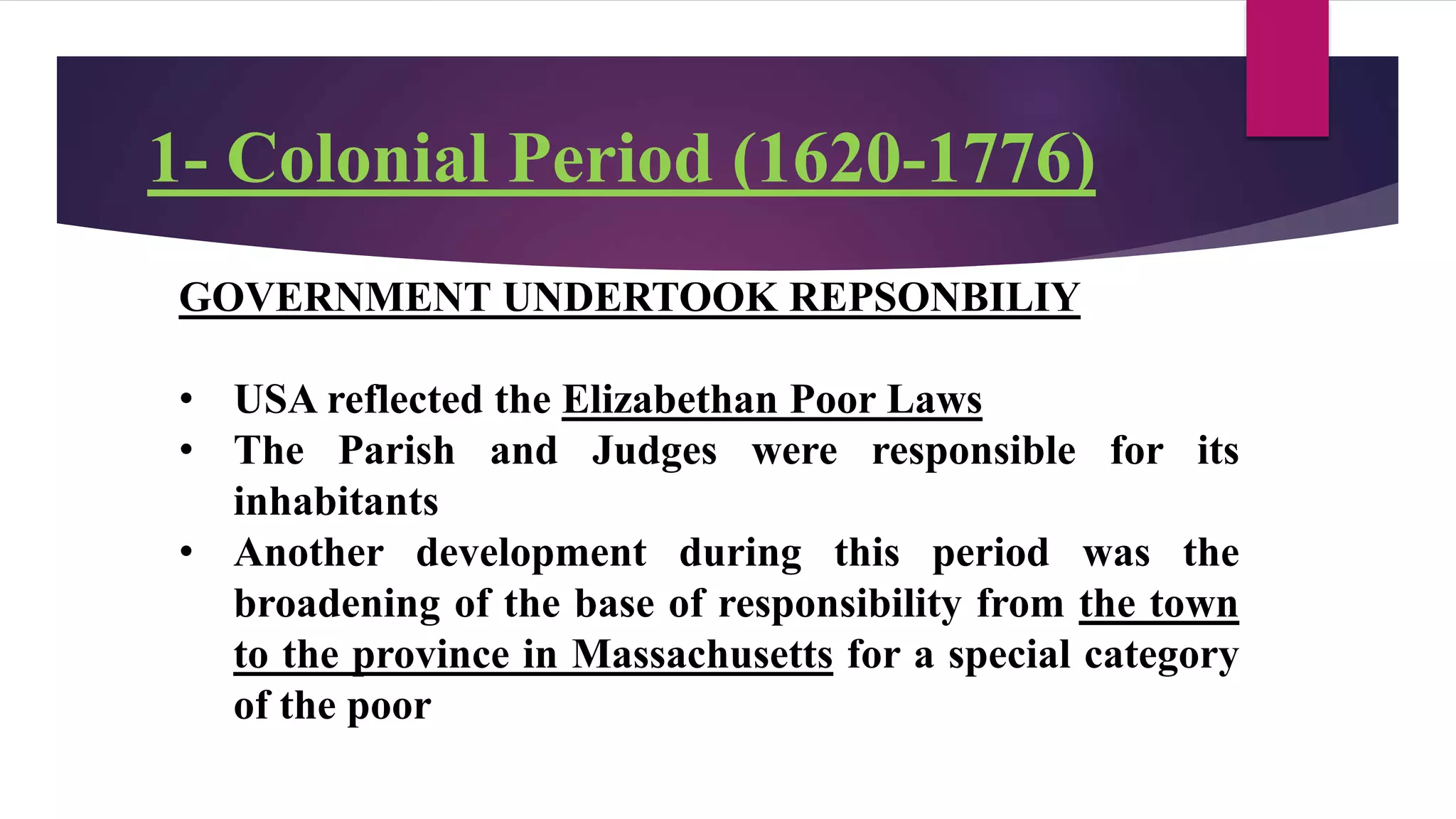 History of social work in usa | PPTX