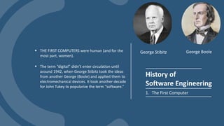 History of software engineering | PPTX