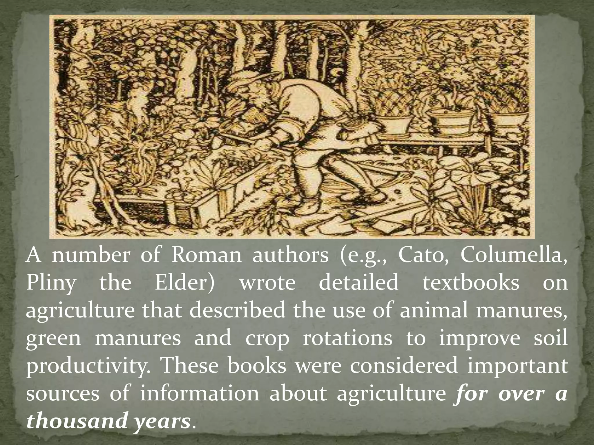 History of soil fertility | PPTX