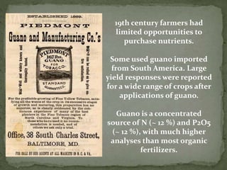 History of soil fertility | PPTX