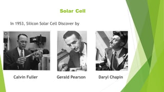 History of Solar Energy | PPTX