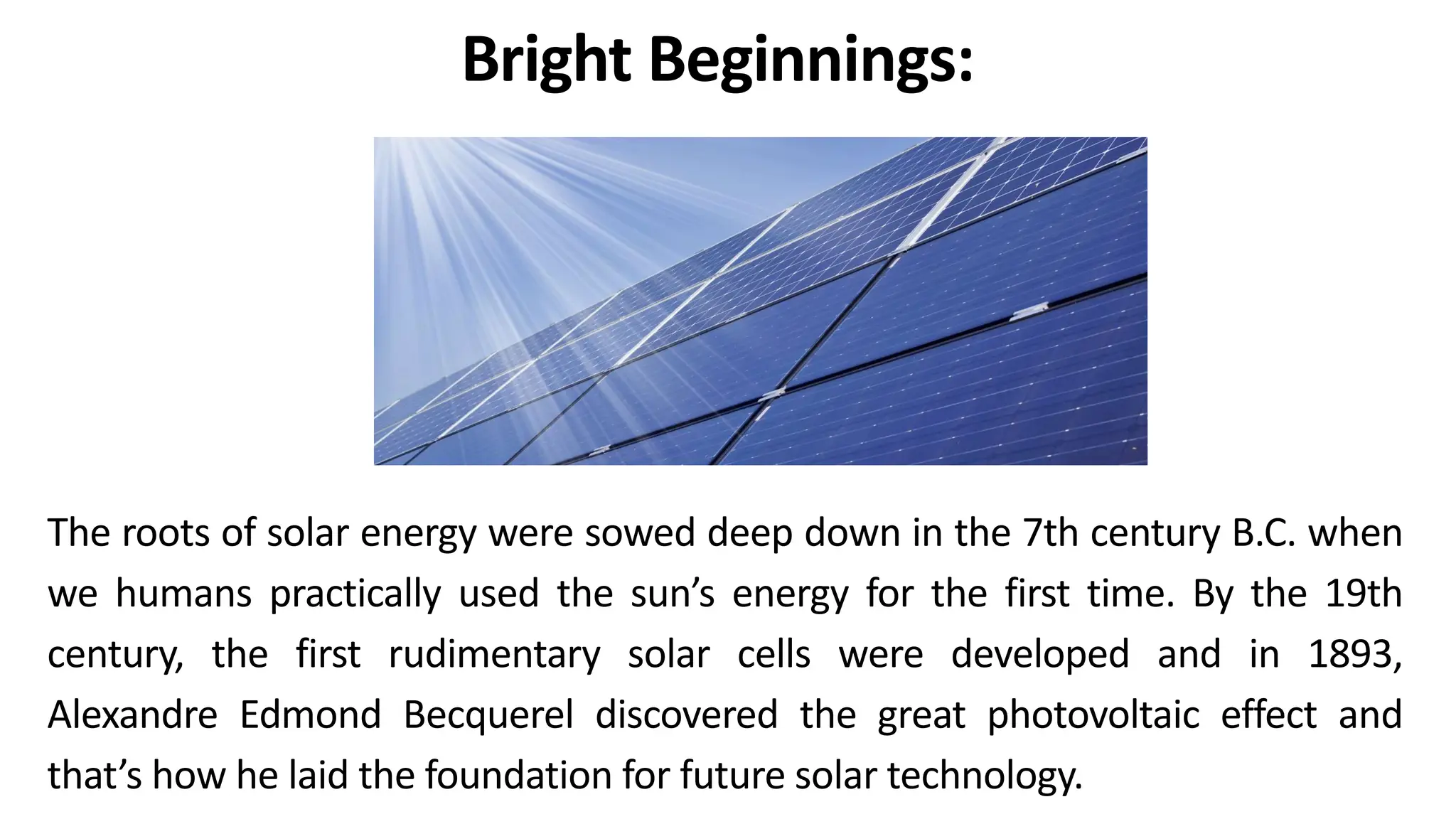History of Solar Panels | Goldi Solar.pptx