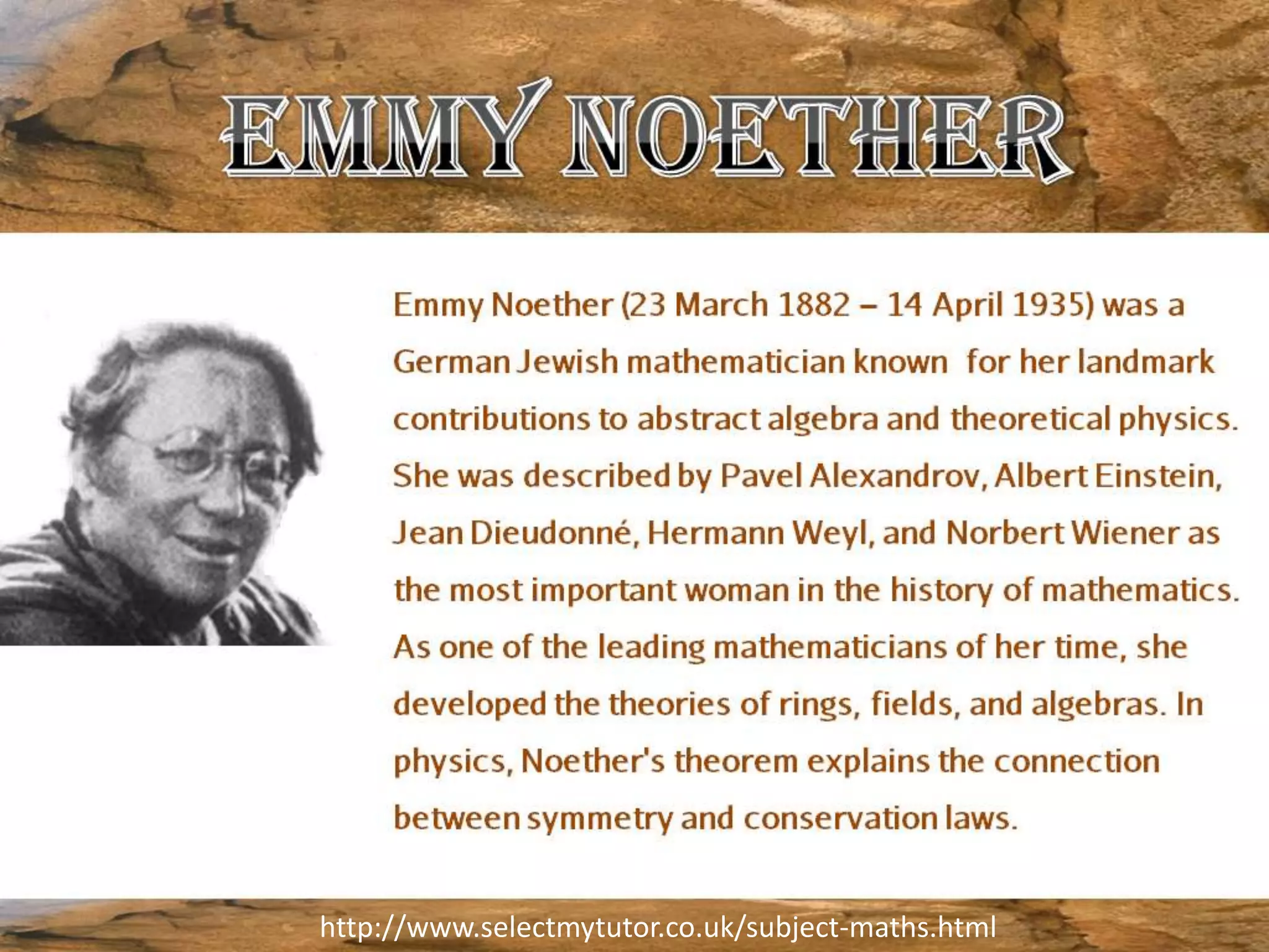 History of some notable mathematicians. | PPT