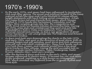 History of soul music | PPTX