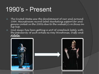 History of soul music | PPTX