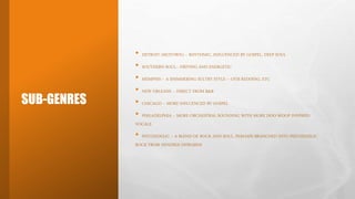 History of Soul Music | PPTX