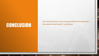 History of Soul Music | PPTX