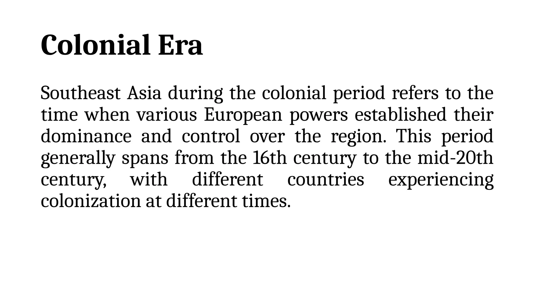 The HISTORY OF SOUTHEAST ASIA nations.pptx | Asia Travel | Travel Locations