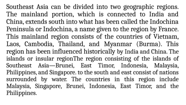 The HISTORY OF SOUTHEAST ASIA nations.pptx | Asia Travel | Travel Locations