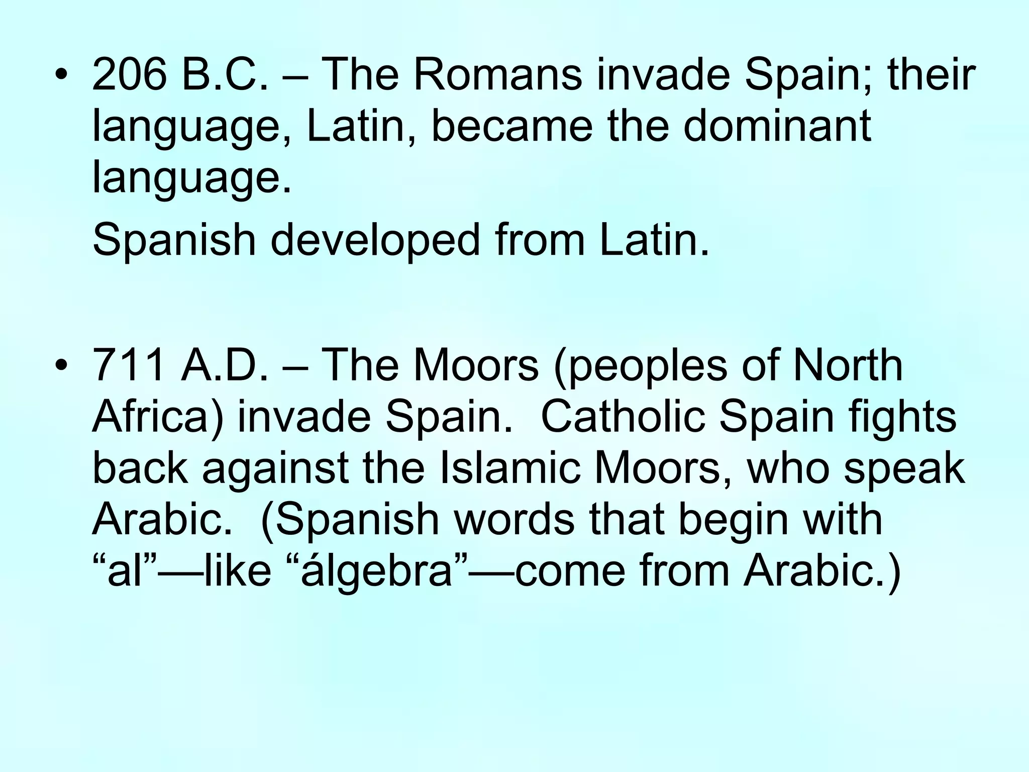 History of spain-1 | PPT