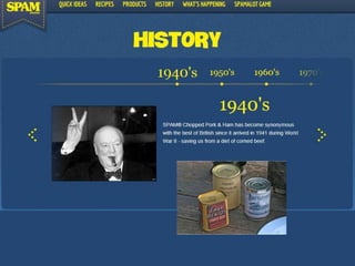 History of spam | PPTX