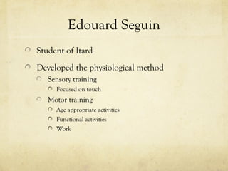 History of special education | PPT
