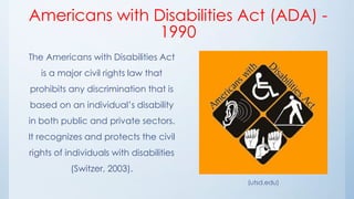 History of special education april wells_wk1 | PPTX