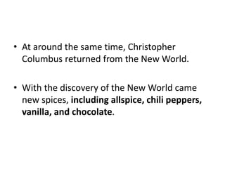 History of spices and herbs | PPTX