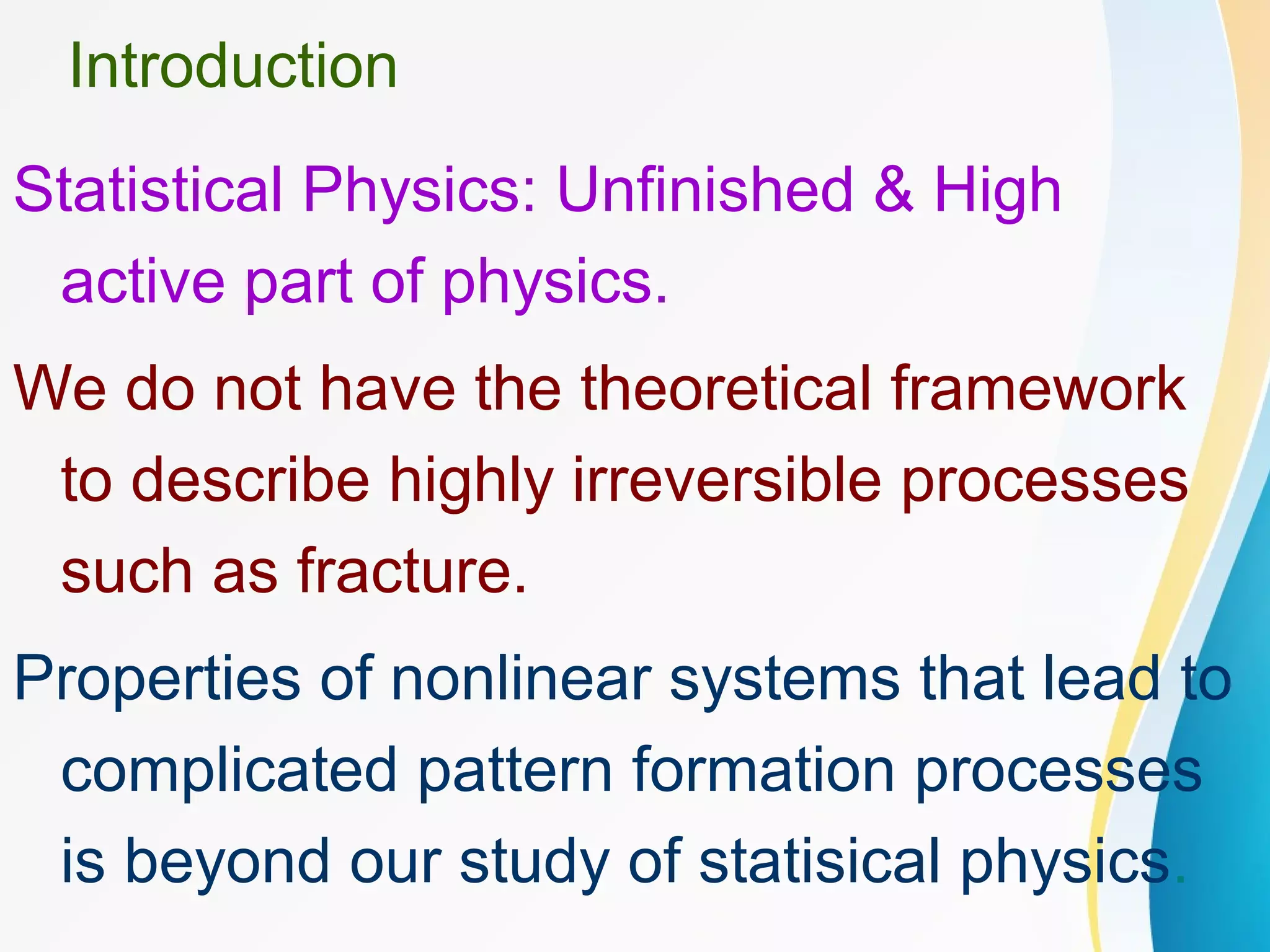 History of statistical physics | PPT