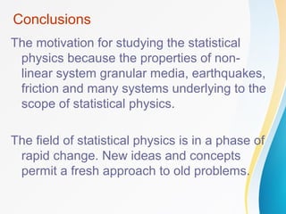 History of statistical physics | PPT