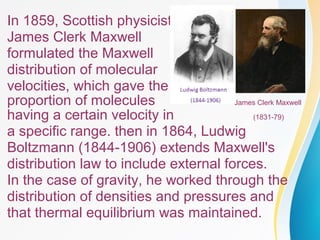 History of statistical physics | PPT