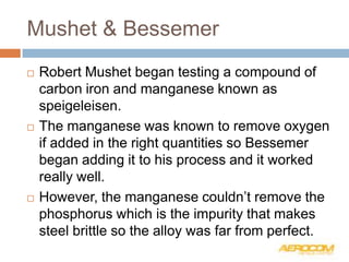 The History of Steel | PPTX