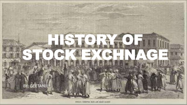HISTORY OF STOCK MARKET.pptx