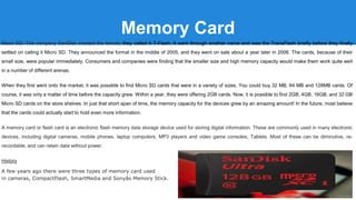 History of storage | PPTX