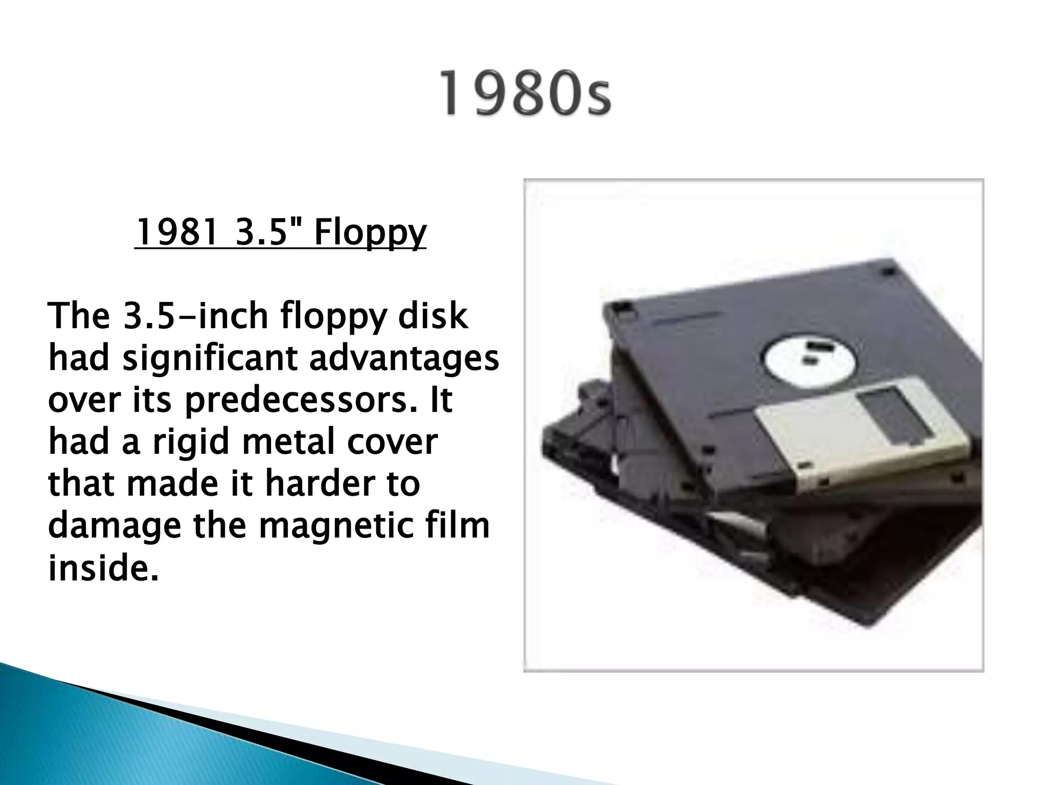 History of storage devices | PPTX