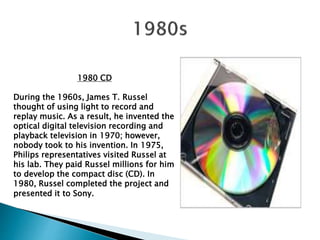 History of storage devices | PPTX