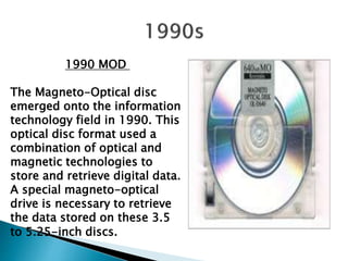 History of storage devices | PPTX
