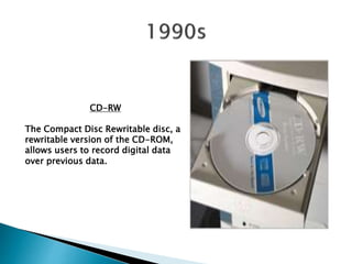 History of storage devices | PPTX