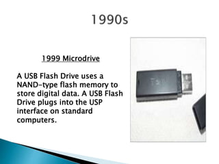 History of storage devices | PPTX
