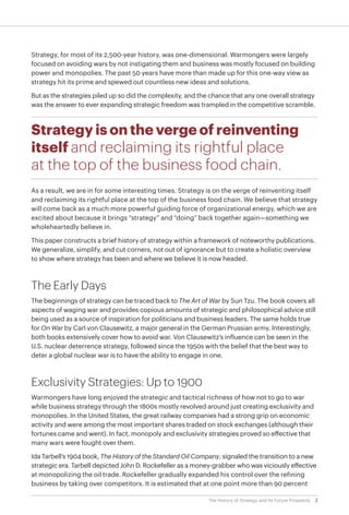 A.T. Kearney: History of strategy and its future prospects | PDF