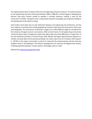 History of structural engineering | DOCX