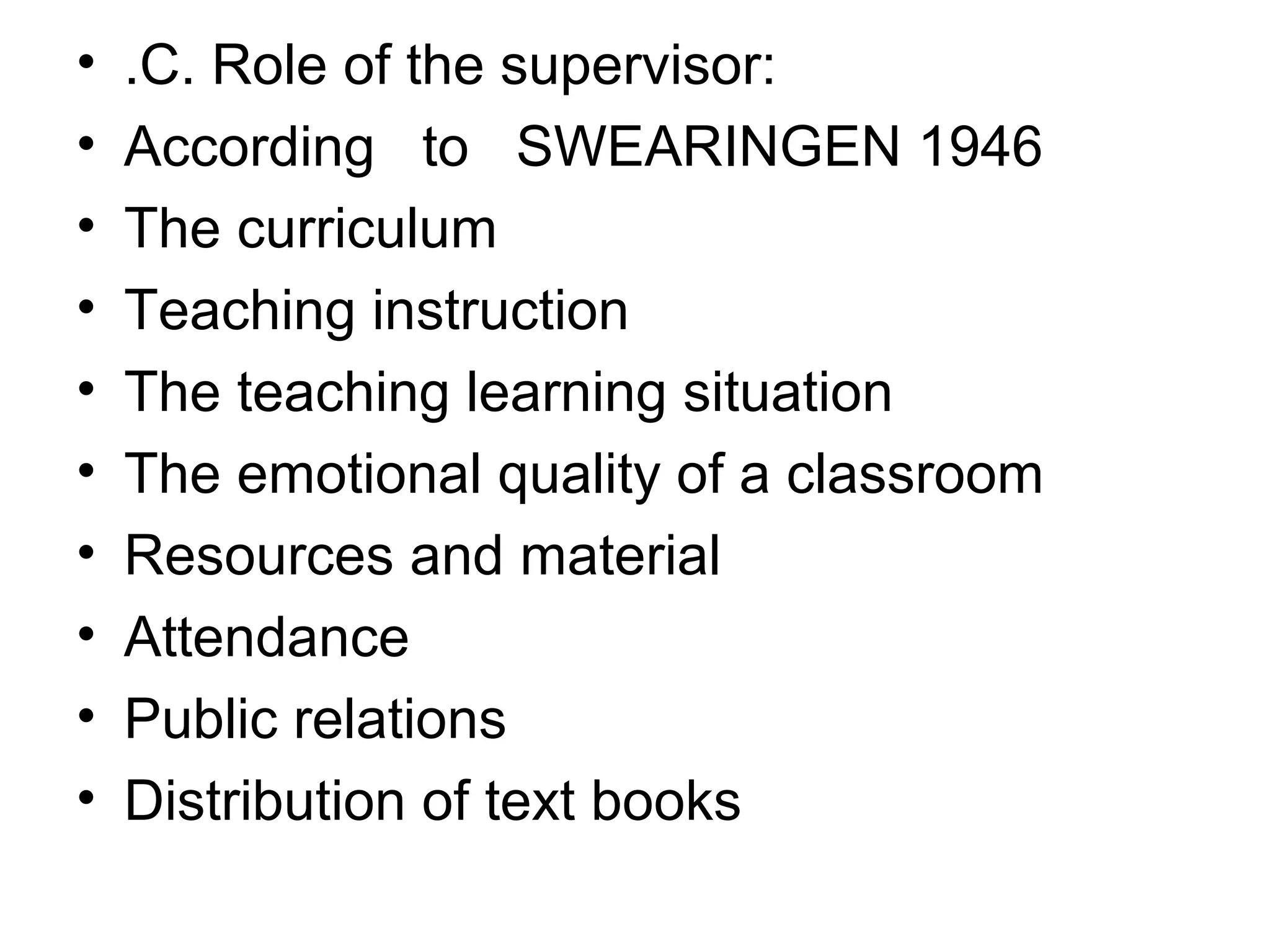 History of supervision and evaluation | PPT