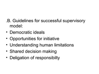 History of supervision and evaluation | PPT | Professional School ...