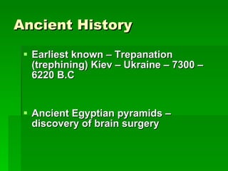 History Of Surgery | PPT