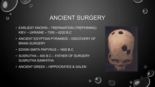 History of surgery | PPSX