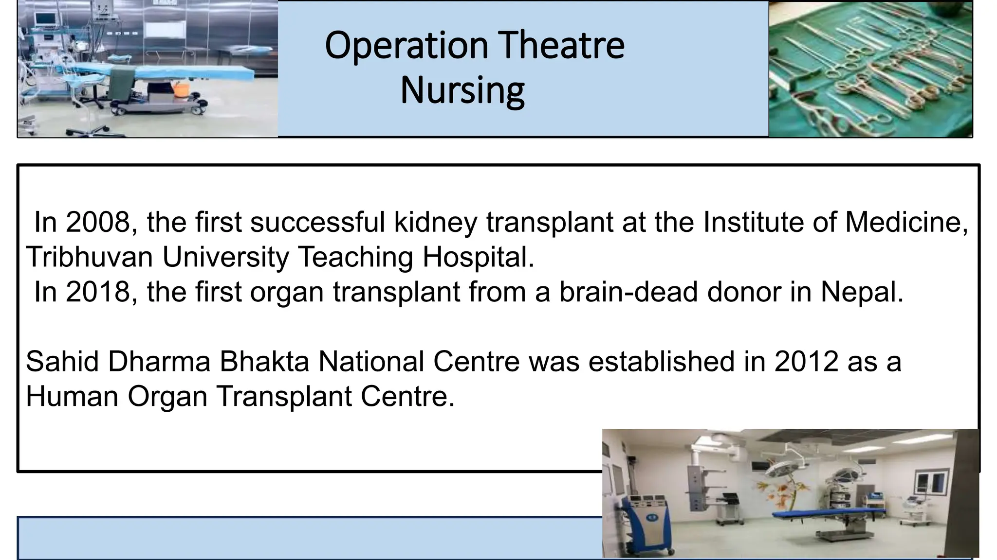 Operation Theatre Nursing -History of Surgery & Anesthesia.pptx
