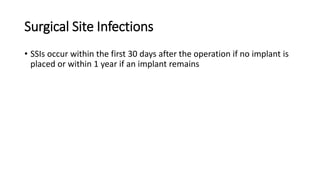 History of surgical infections | PPTX