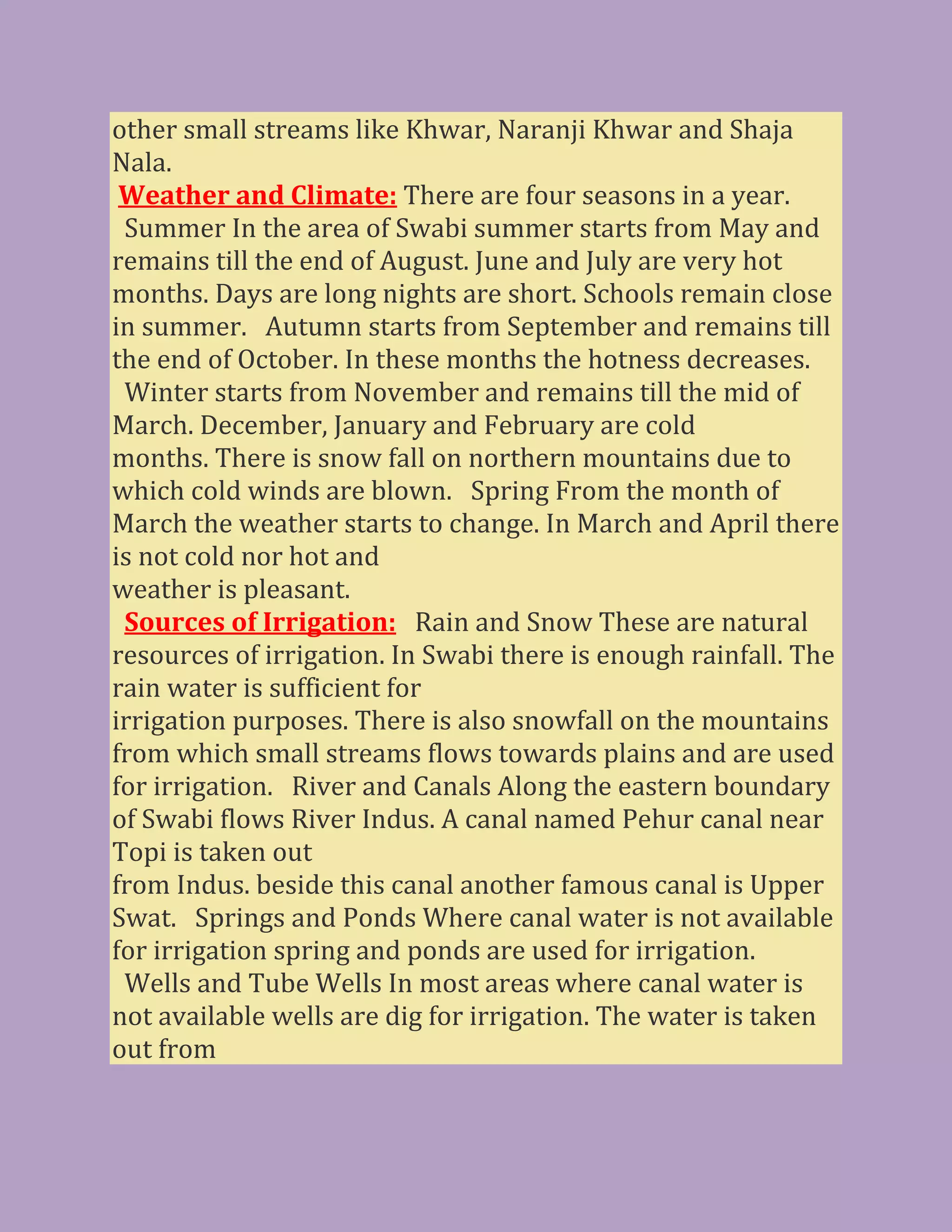 History of swabi | PDF