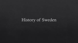 History of Sweden | PDF
