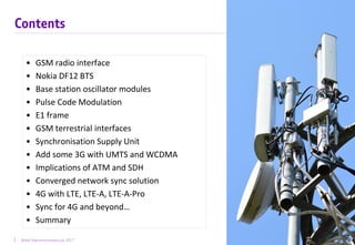 The history of synchronisation in digital cellular networks | PDF