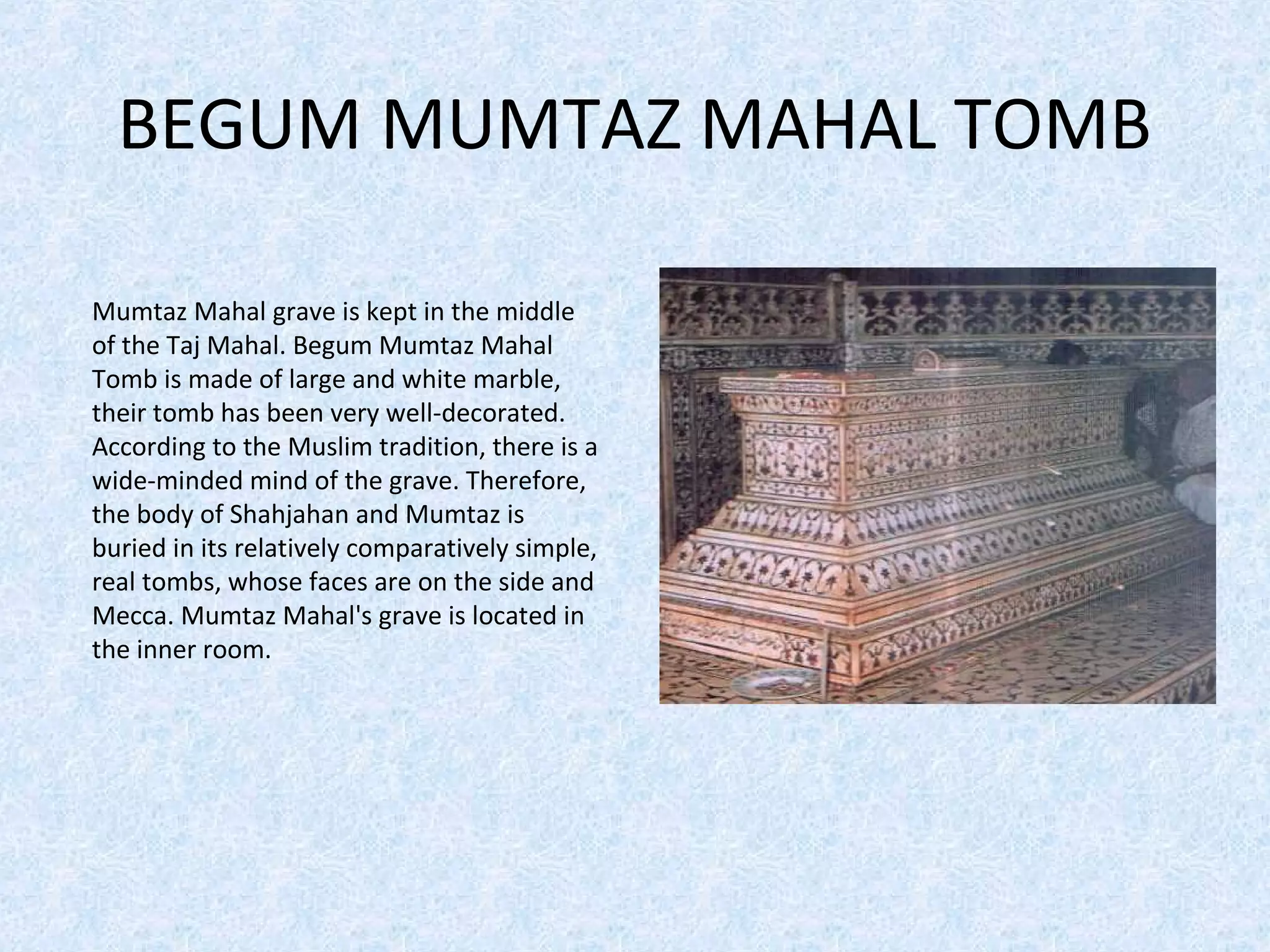History of taj mahal | PPT