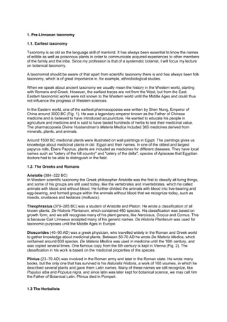 History of taxonomy | PDF