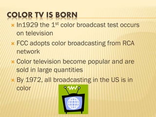 History of television | PPT