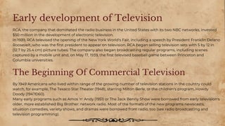 history of television.pdf ccnvdgzafedxvbcbnbbhgyr | PDF