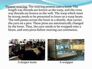History of textile | PPTX
