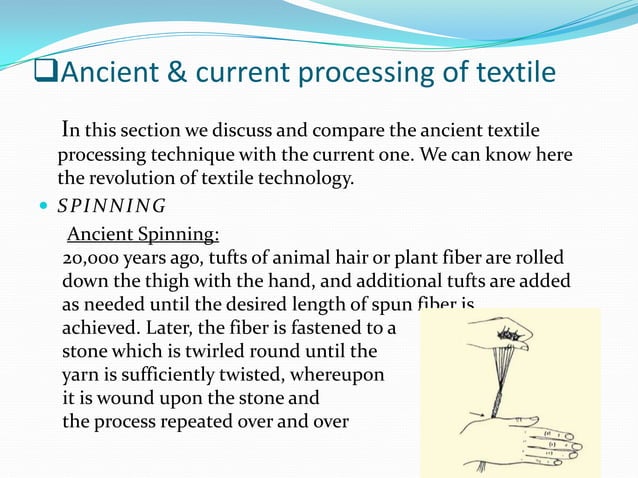 History of textile | PPTX