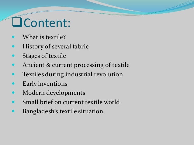 History Of Textile Fabric – History Of Clothing And Textiles – CBAH