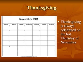 History of thanksgiving | PPT