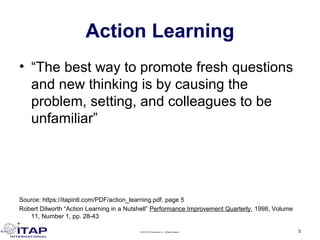 History of the action learning team process questionnaire the path to ...