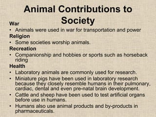 History of the animal science industry | PDF
